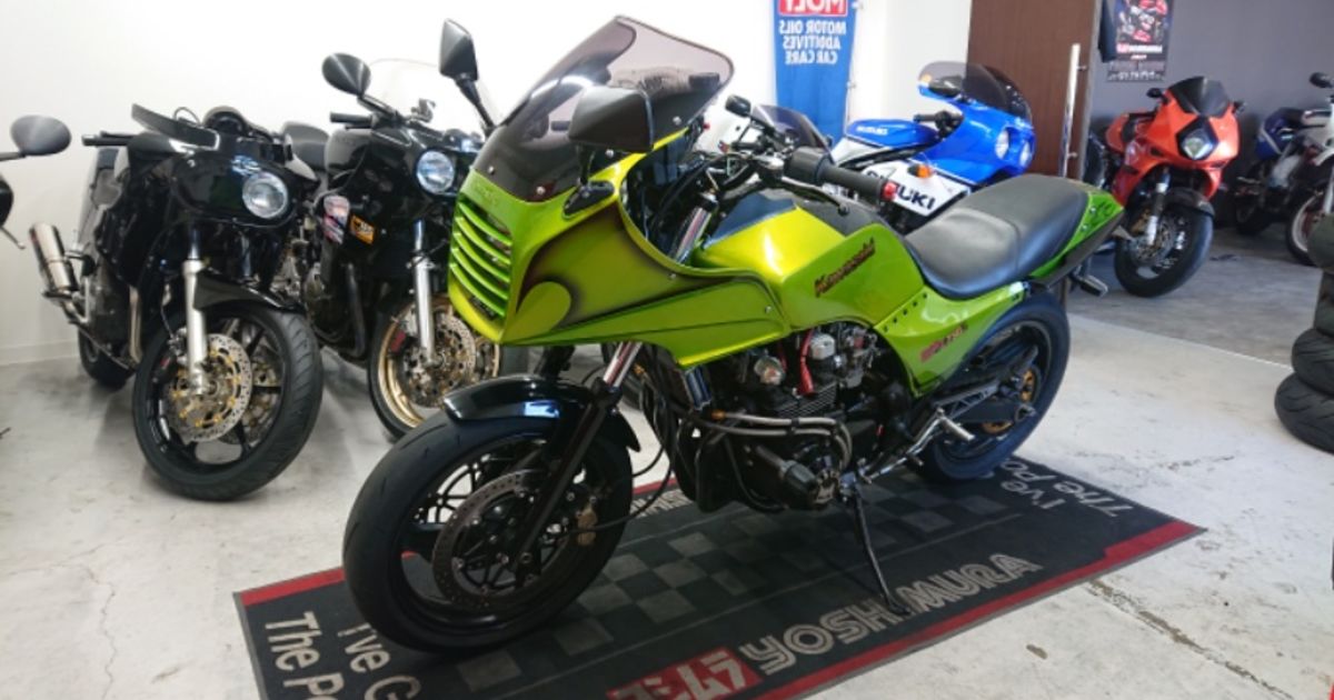 GPZ750F 大幅リメイク作業①