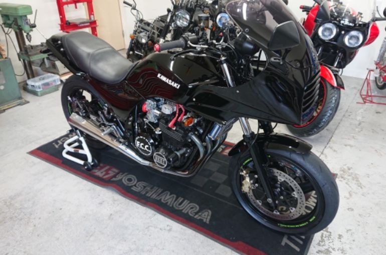GPZ750F 大幅リメイク作業⑱